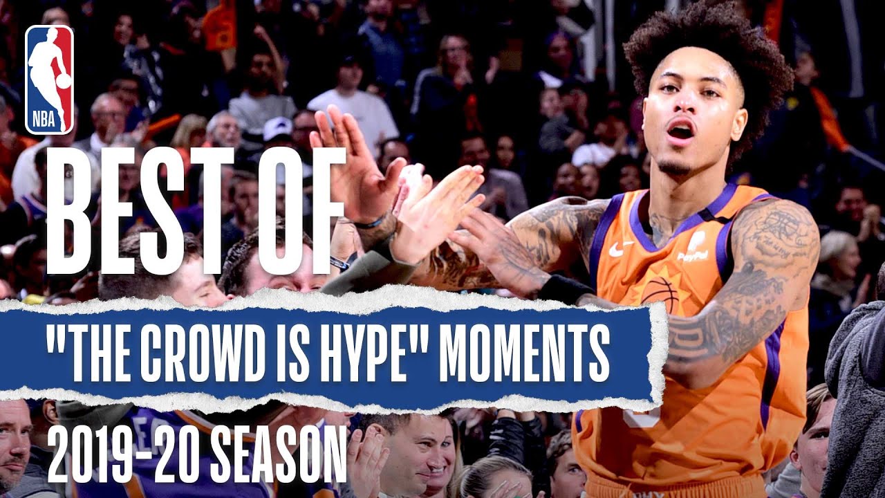 Best Of "The Crowd Is Hype" Moments | 2019-20 NBA Season - YouTube