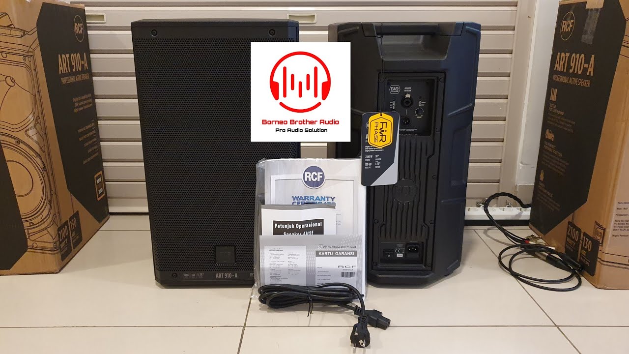 RCF ART 910-A Speaker Aktif 10 Inch yang Super Powerfull dan Clarity ...