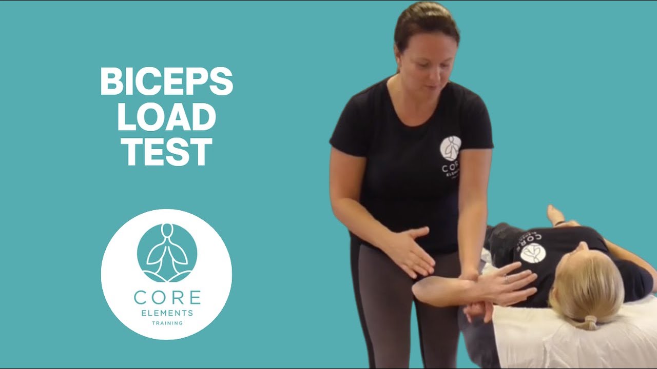 Core Elements Biceps Load Test - YouTube