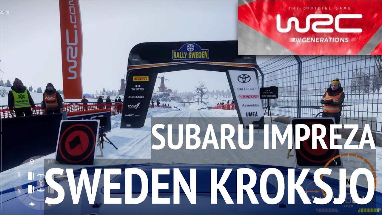 Rally Sweden Kroksjo【WRC Generations】SUBARU Impreza ラリー・スウェーデン インプレッサ ...