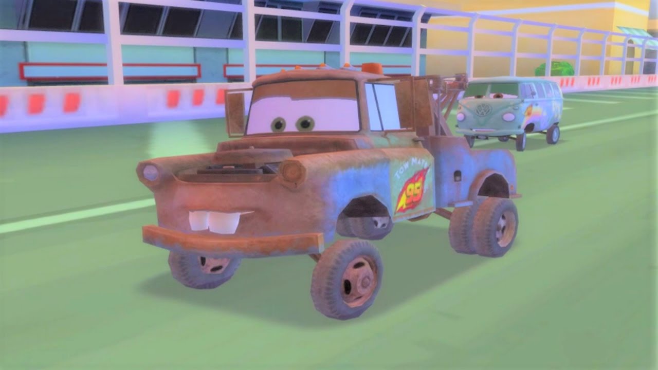 Cars Alive - Mater Racing in Italy Cars 2 Gameplay - YouTube