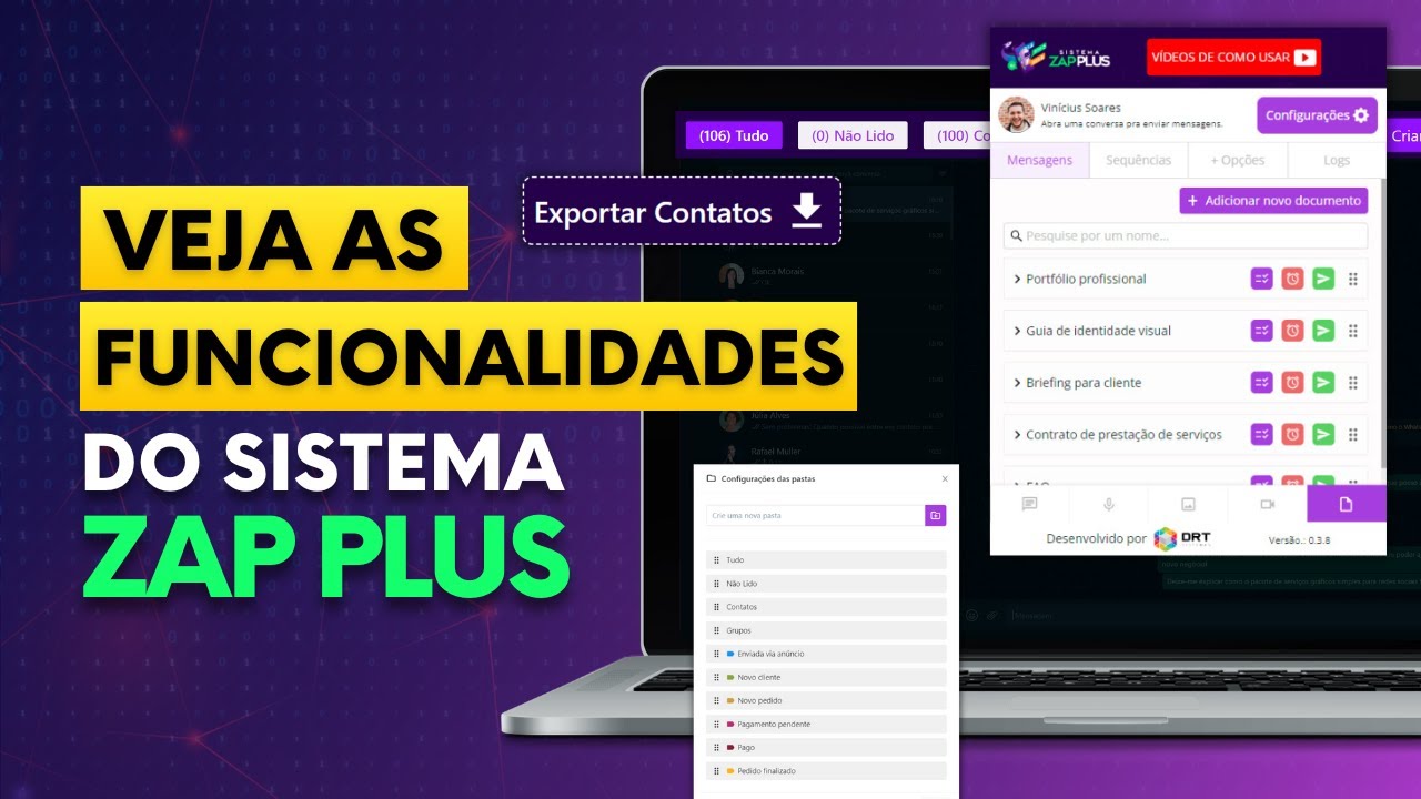 SISTEMA ZAP PLUS - TODAS AS FUNCIONALIDADES - YouTube
