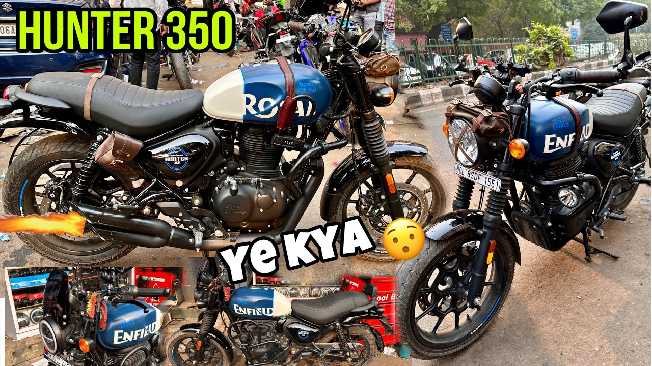 hunter 350 modified | hunter 350 modified exhaust | RE Hunter 350 ...