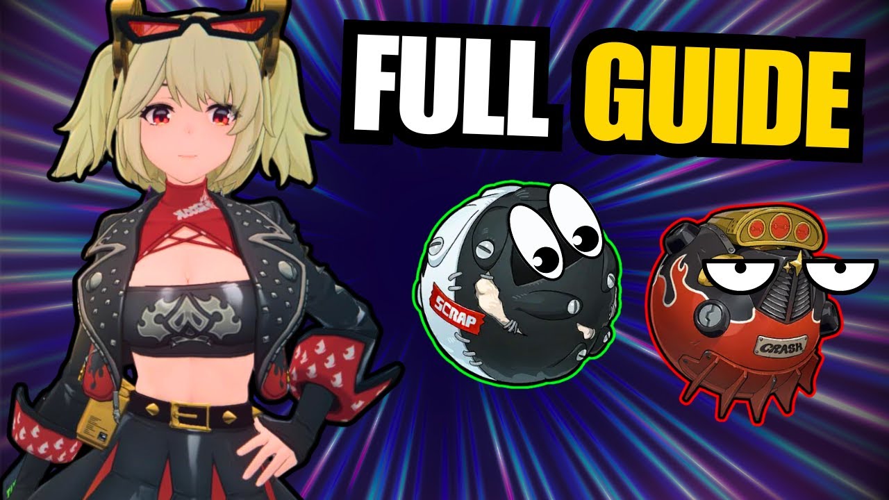 How To Build Burnice | Best W-Engines And Drive Disks | Zenless Zone ...