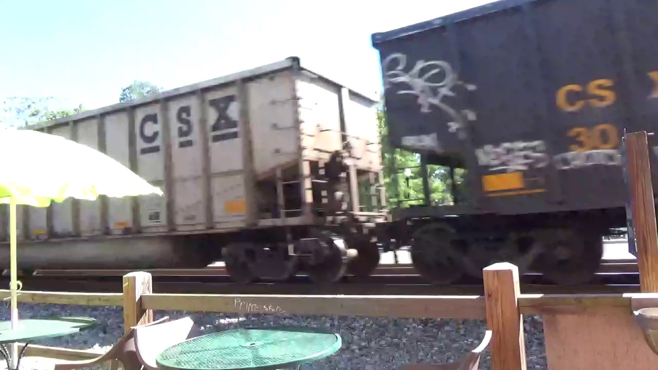 #1852 CSX E??? Empty Coal train - YouTube