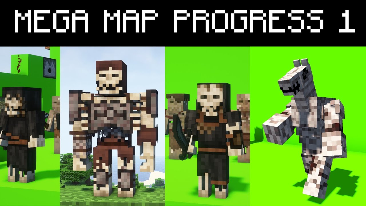 My Biggest Map Project | Progress 1 - YouTube