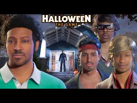 CAN WE OUTRUN MICHAEL MYERS | Halloween : The Game w/ @KeemSama @xkarutaclanx @HeyyVance