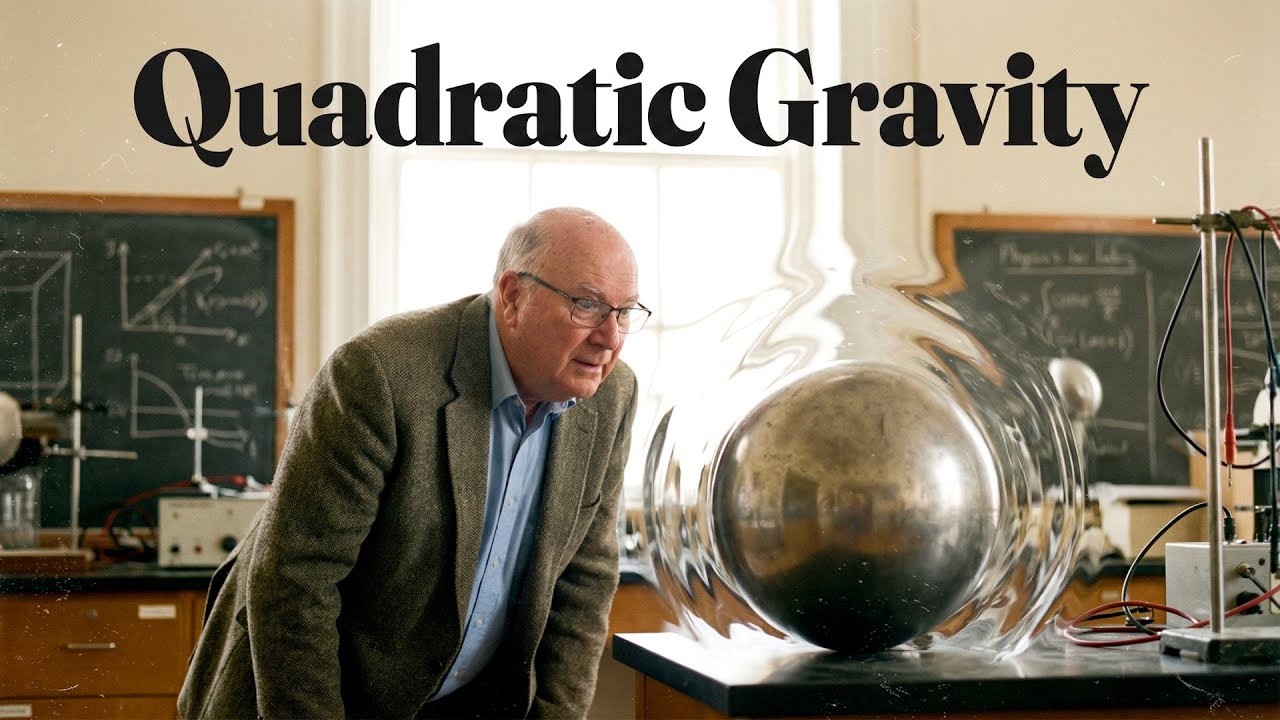 Particles That Travel Backwards in Time (Quadratic Gravity) - YouTube