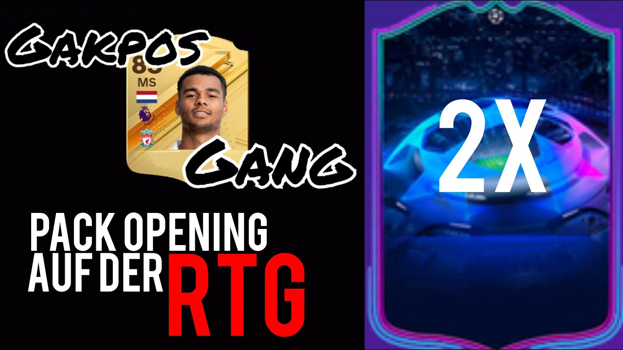 Big Pack opening auf der RTG (2x RTTK gezogen) - Gakpos Gang Folge 10 ...