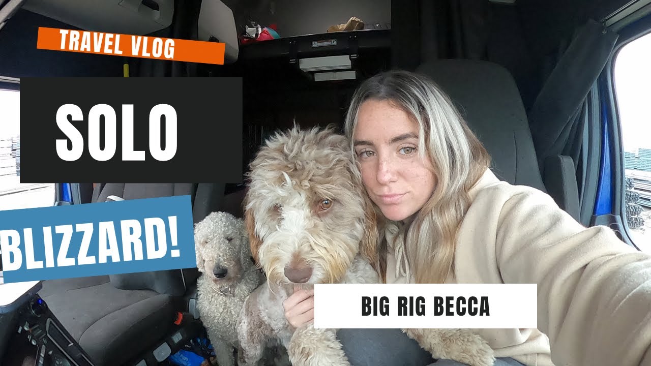 LONG Week Back Solo! Stuck In Nasty Blizzard! 🥶 - YouTube