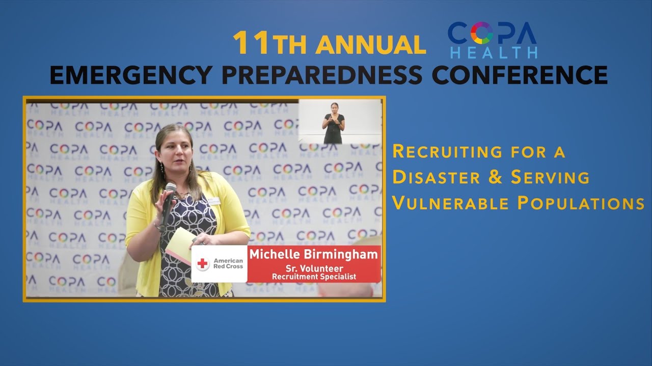 Recruiting for a Disaster & Serving Vulnerable Populations - YouTube