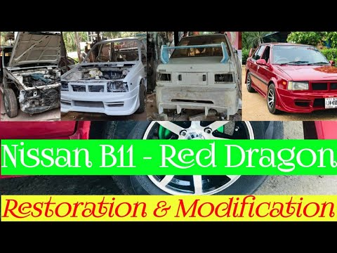 Nissan B11 SL Modification - YouTube