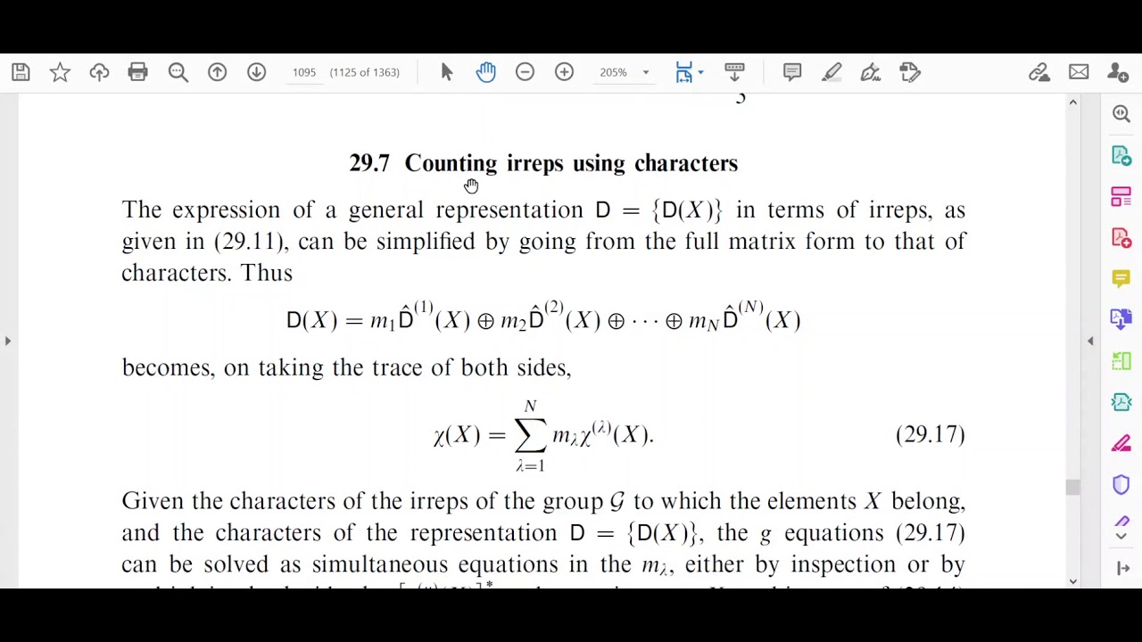 Group theory lecture 22 - YouTube
