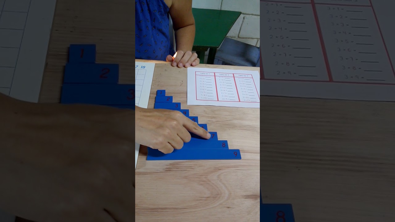 Tablero de la suma Montessori - YouTube