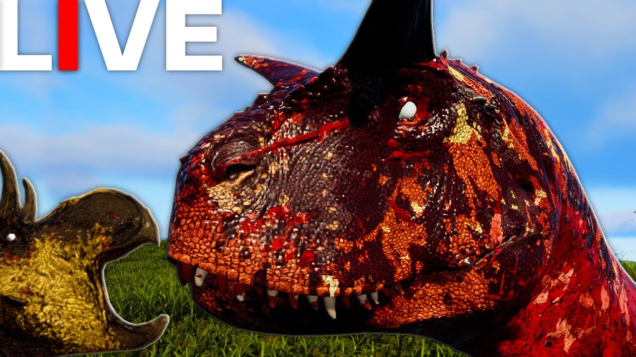 Will My Carno Survive Today? | The Isle Evrima LIVE Gameplay - YouTube
