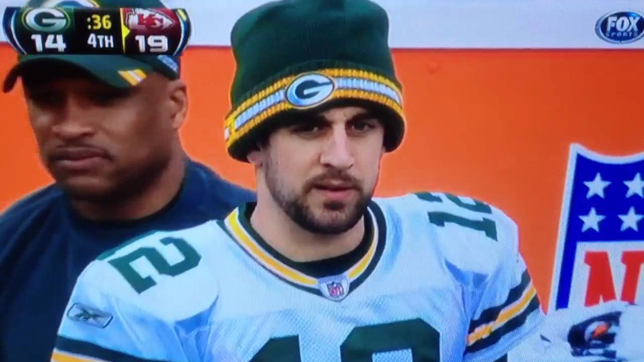 Aaron Rodgers - discount double check - funny! - YouTube