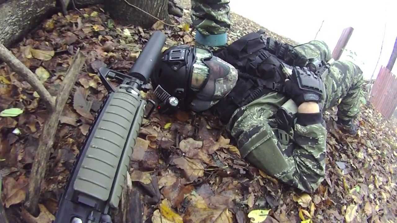 Ambush Airsoft Scenario Day: 10-12-13 Part 1 - YouTube