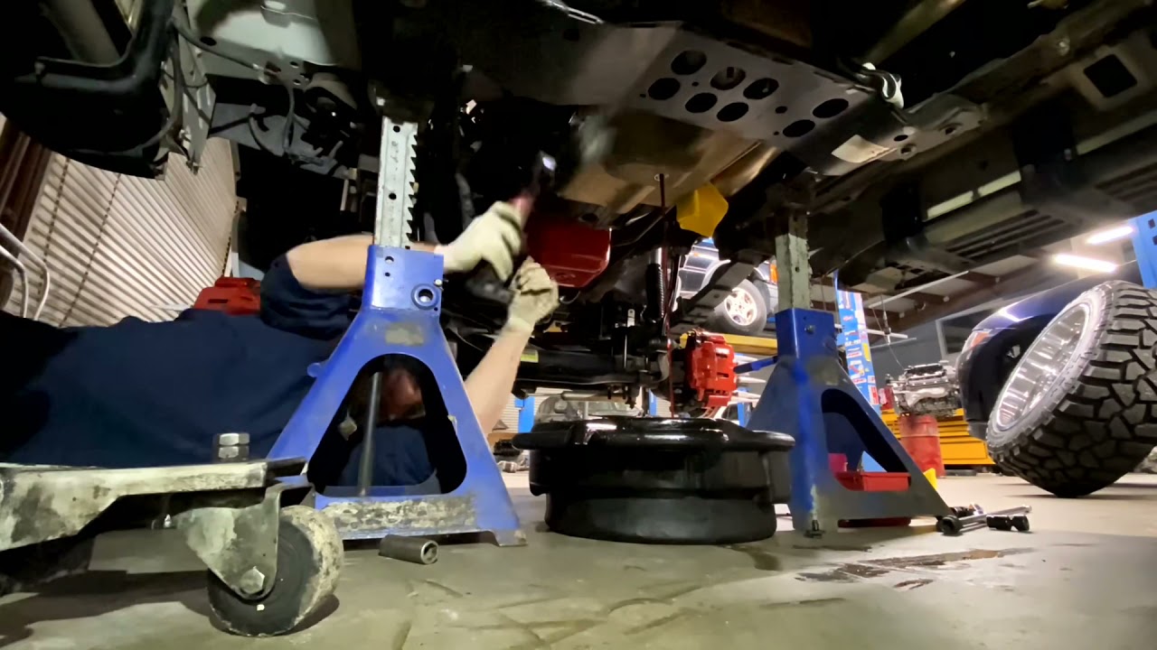 Cummins Swapped Ford Excursion is being torn back apart? - YouTube