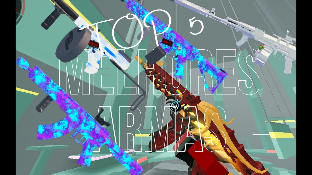 TOP 5 MELHORES ARMAS no Bad business - Robloxx - YouTube
