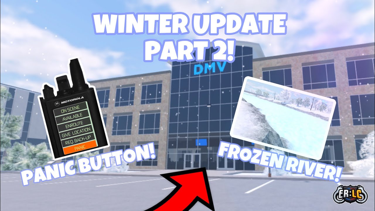 FROZEN RIVER, LICENSE & MUCH MORE! (ERLC winter update pt.2) | ROBLOX ...