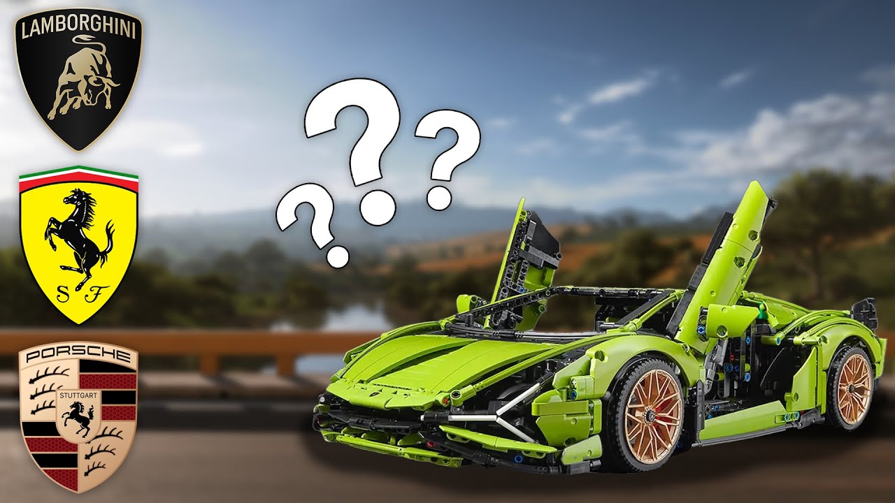 Guess The Car By Lego Model | Lego Car Quiz Challenge - YouTube