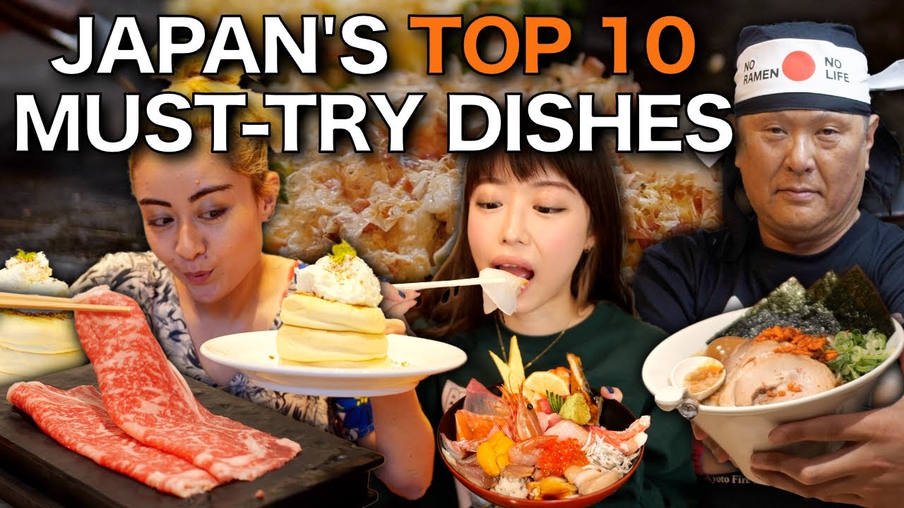 Japan’s Top 10 Must-Try Dishes | Ultimate Japan Bucket List 4K - YouTube