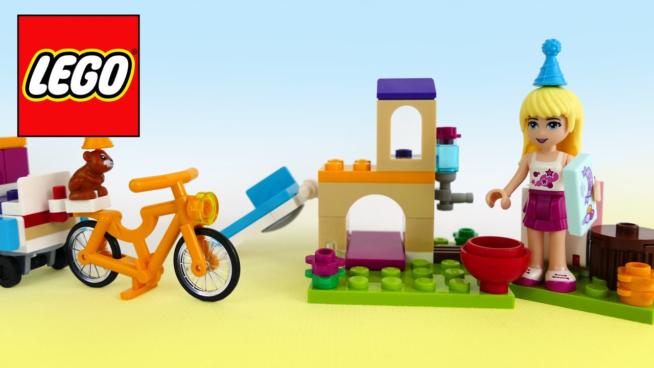 LEGO Friends Stop Motion Movie | Party Train 41111 Unboxing - YouTube