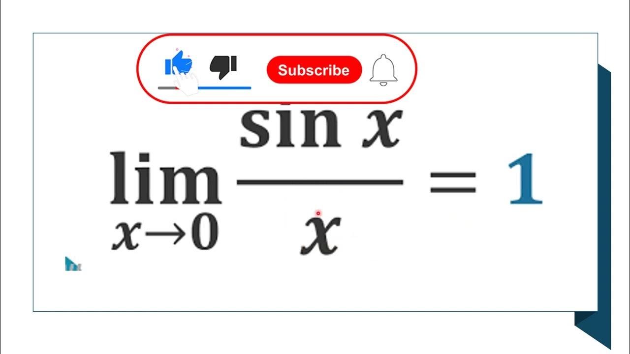 LIMIT OF SINX X WHEN X APPROACHES TO ZERO YouTube limit-of-sinx-x-when-x-approaches-to-zero-youtube