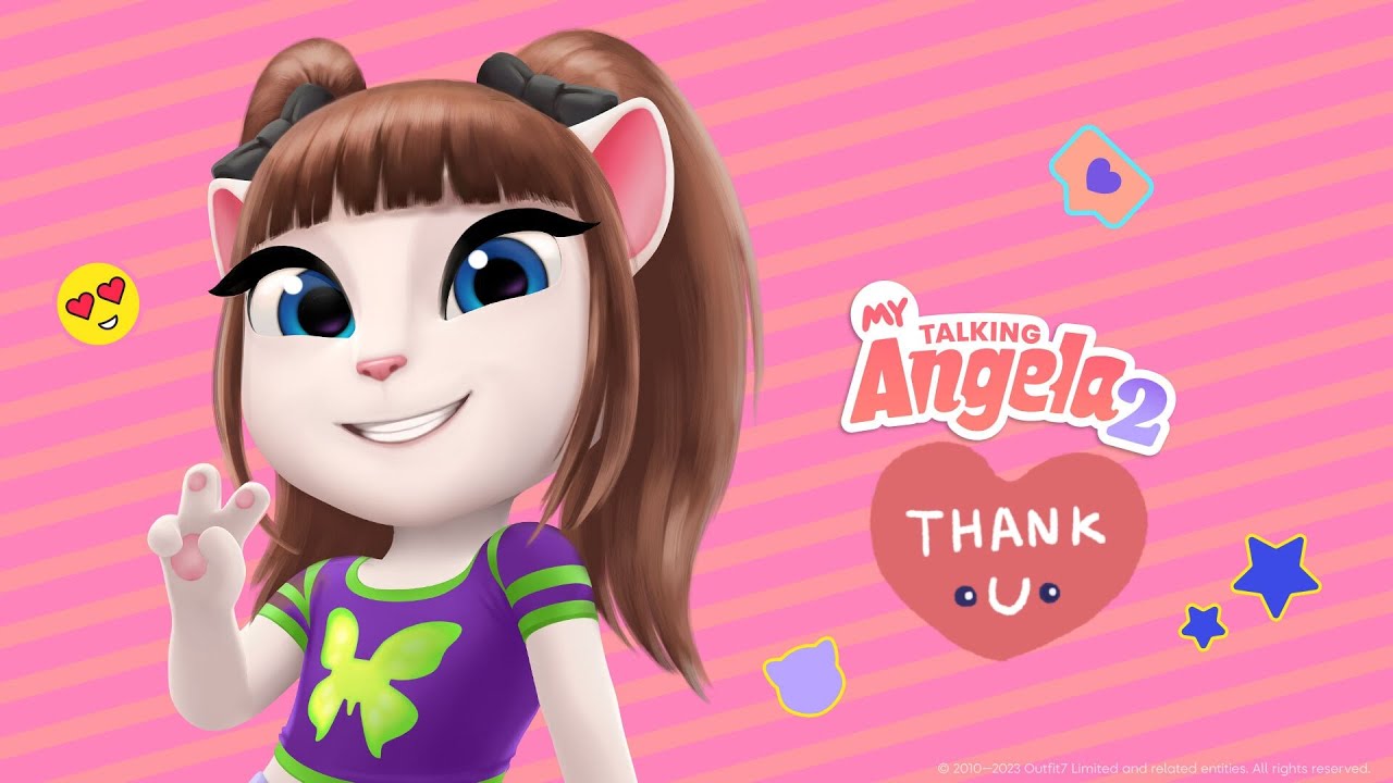 My talking angela#angela time#angela game#angela porty#Angela anhel ...