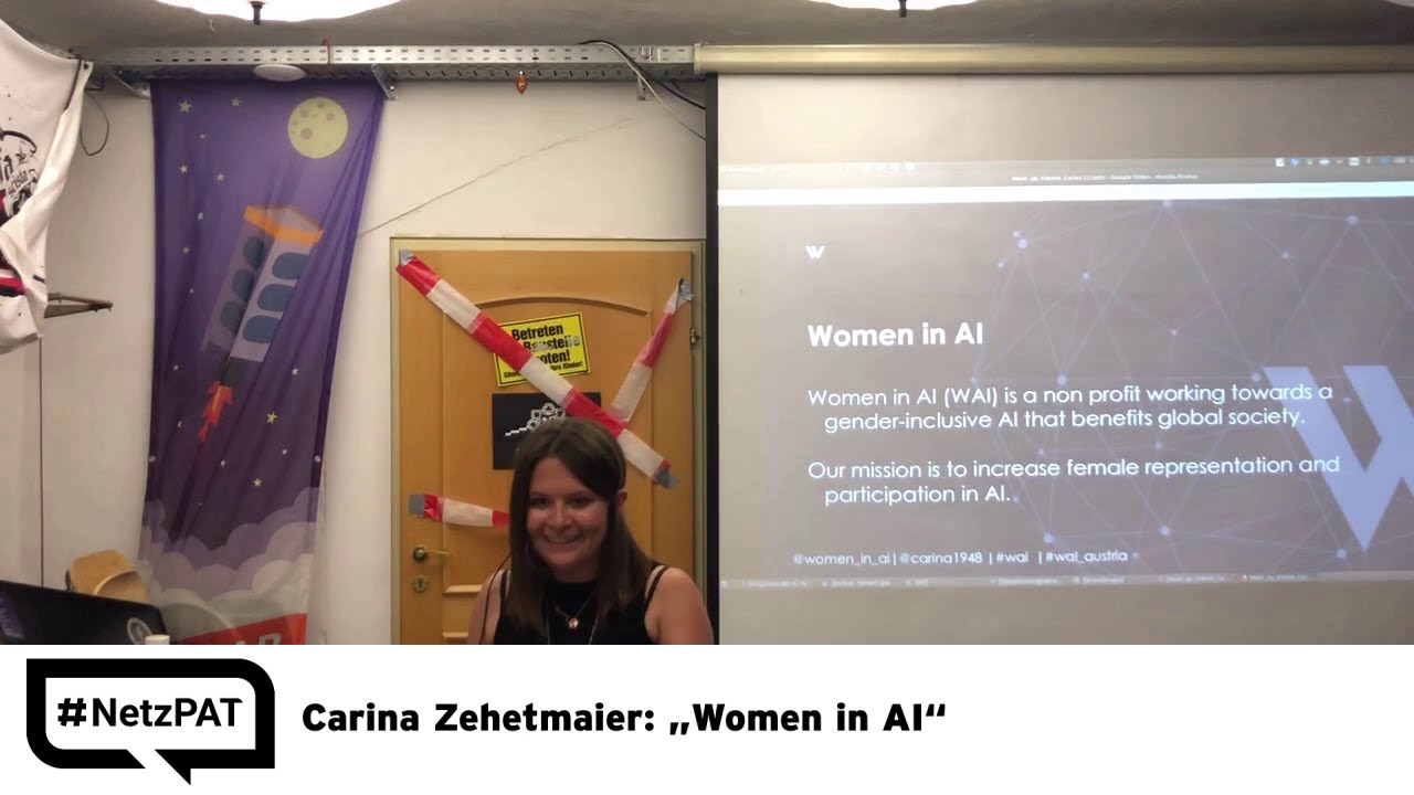 37 NetzPAT 06 Carina Zehetmaier: Women in AI - YouTube