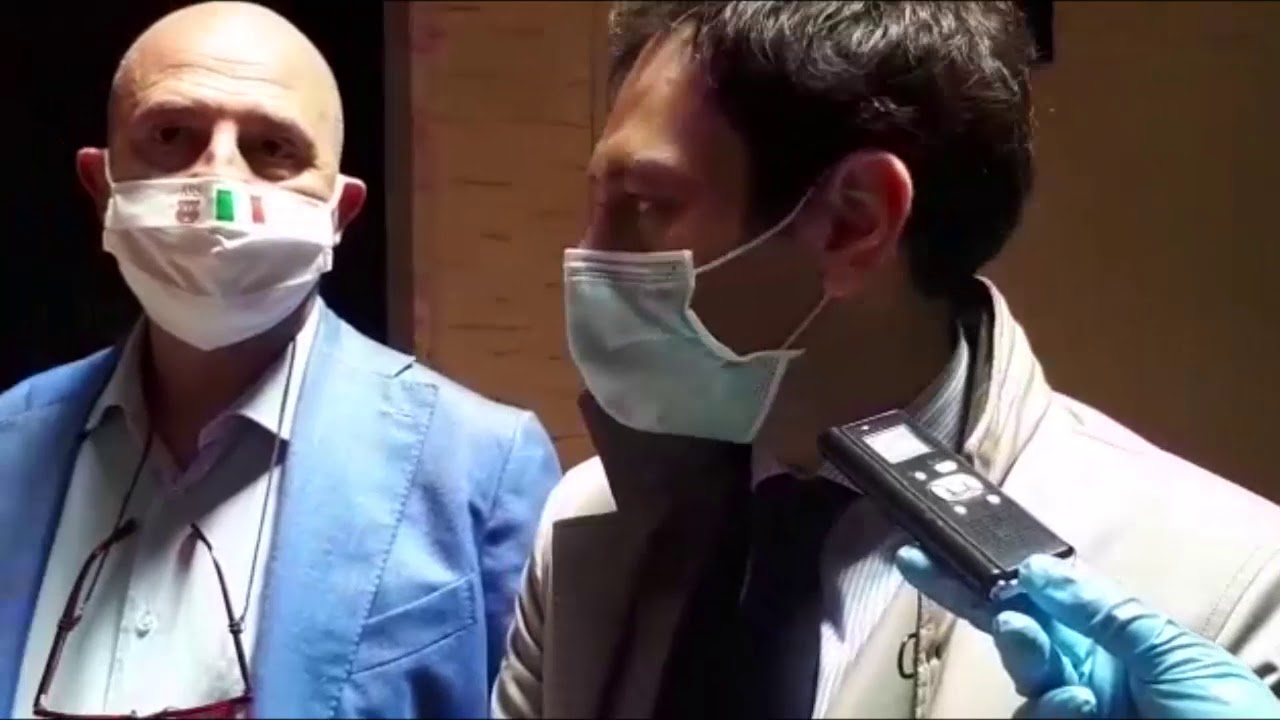 Ospedale di Marsala, intervista a Ruggero Razza e Fabio Damiani - YouTube