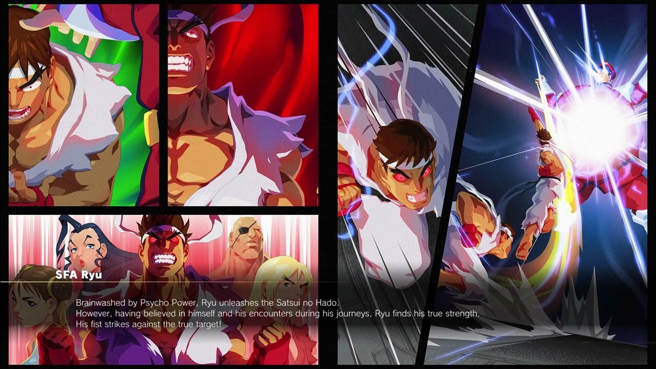 Street Fighter V Arcade Edition - Ryu SFA Arcade Ending - YouTube