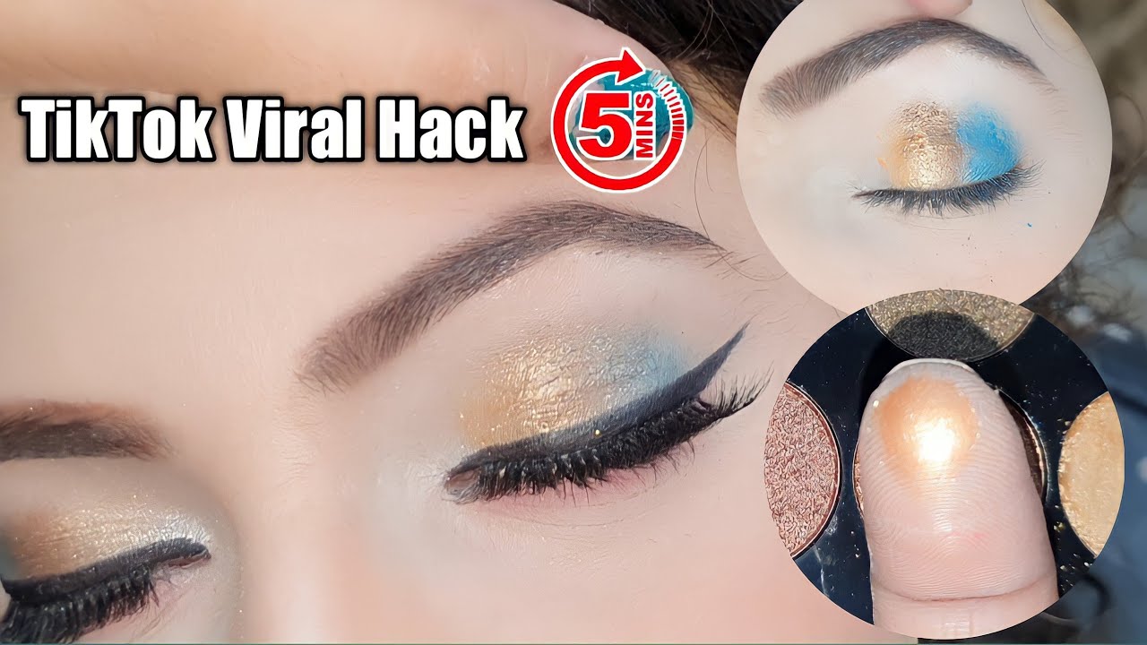 TESTING VIRAL TIKTOK MAKEUP HACKS | Fast Makeup Tips - YouTube