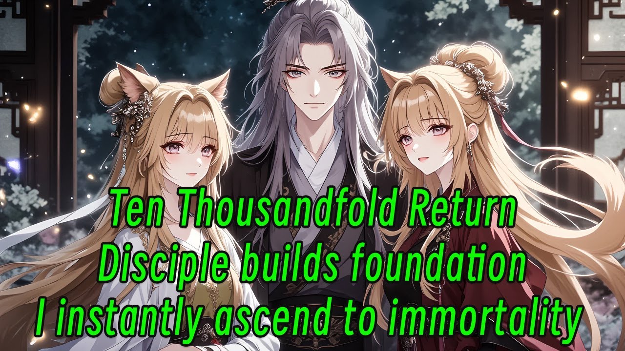 Ten Thousandfold Return: Disciple builds foundation, I instantly ascend to immortality. - YouTube
