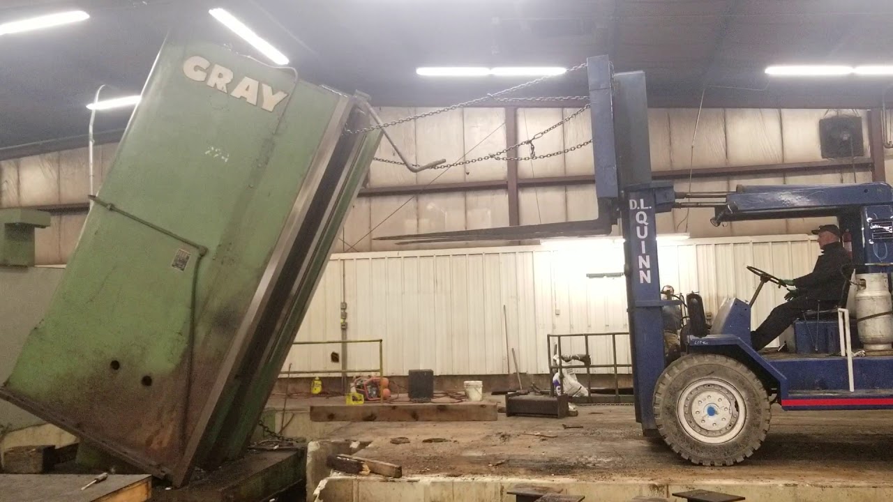 Chicago Machinery Movers Free obsolete equipment removal - YouTube