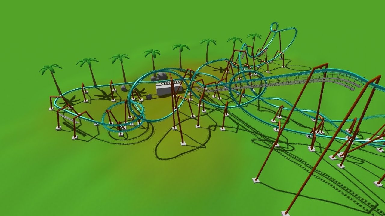 Kumba, But it's a B&M Invert | Ultimate Coaster 2 - YouTube