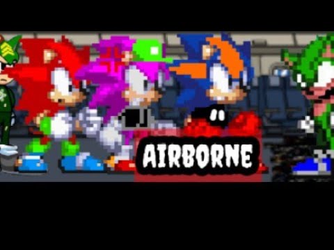 Airborne fnf - YouTube