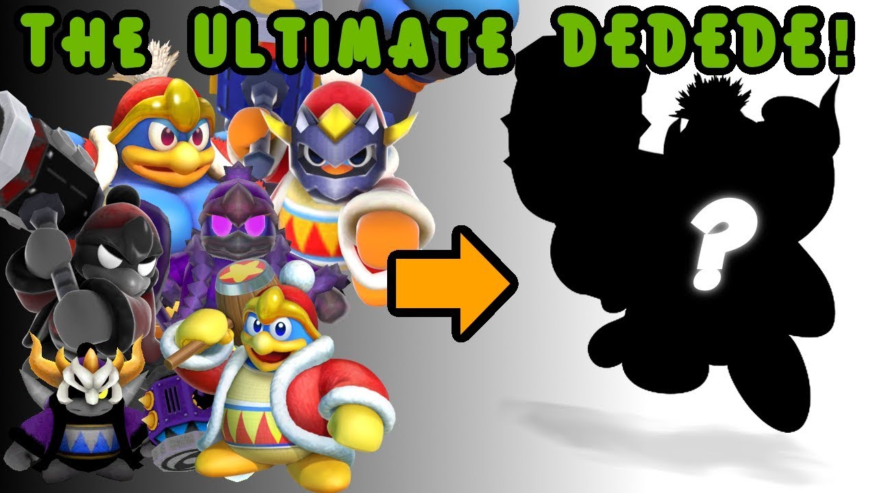 Creating the ULTIMATE DEDEDE! (Speed edit) - YouTube