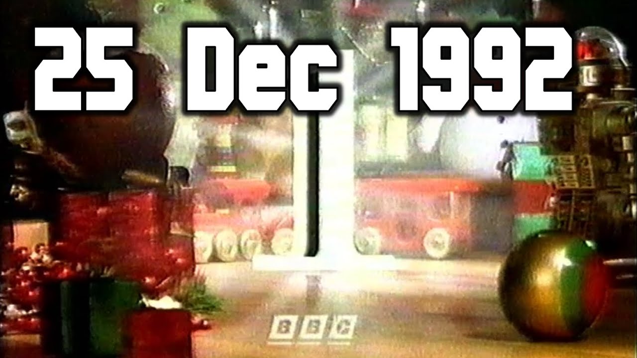 BBC1 Continuity Junction | 25 December 1992 - YouTube