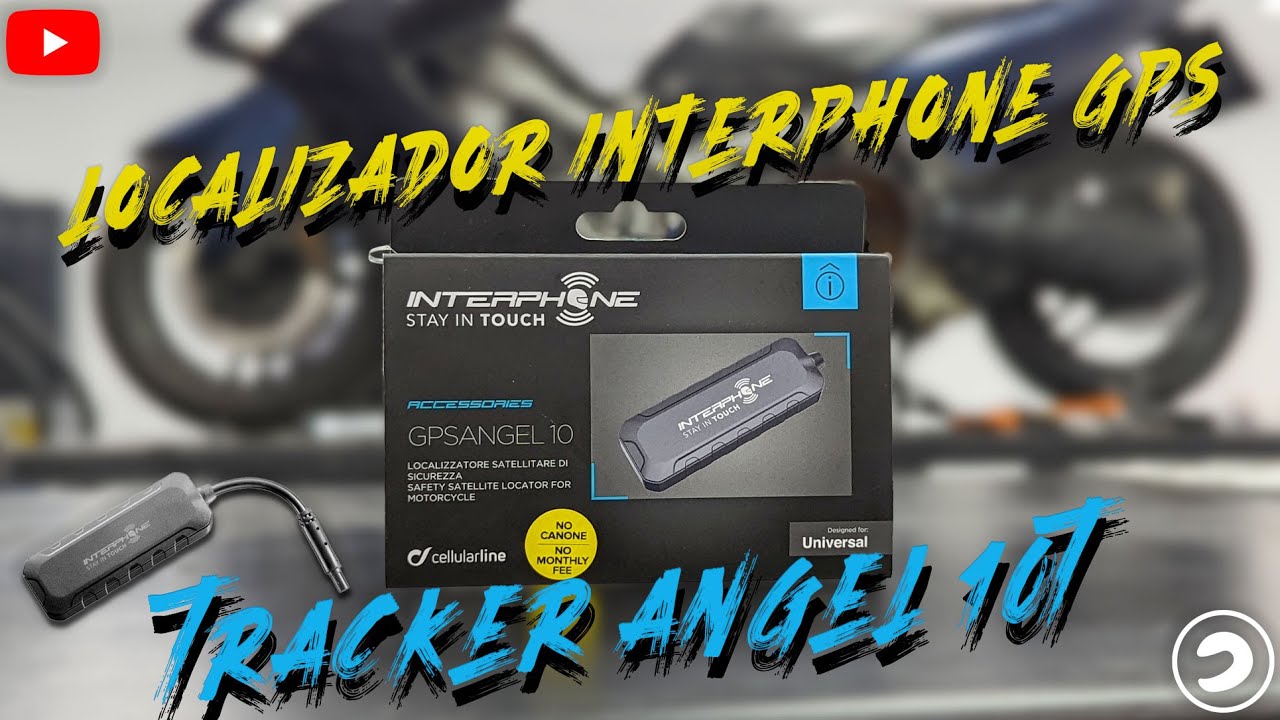 Localizador de moto Interphone GPS Tracke Angel 10T 🏍👀 - YouTube