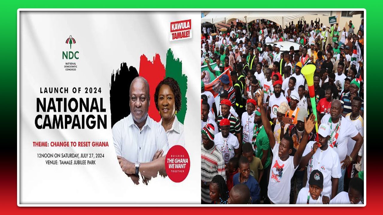 LIVE : LAUNCH OF NDC CAMPAIGN - YouTube
