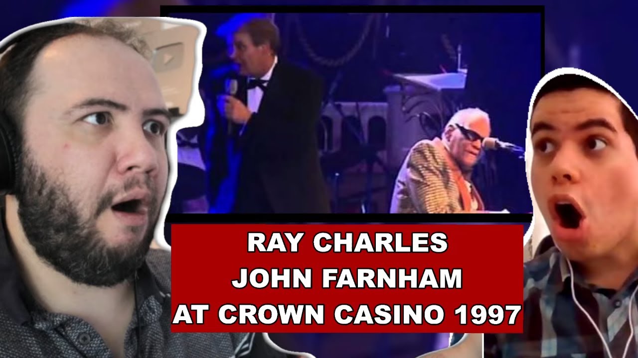 Ray Charles and John Farnham at Crown Casino 1997 - TEACHER PAUL REACTS ...