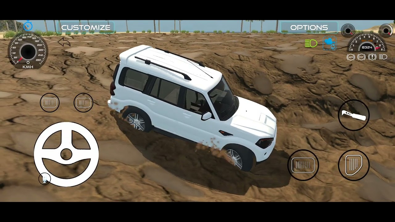 Mahindra Scorpio classic Off-roading gaming Video || Scorpio classic ...