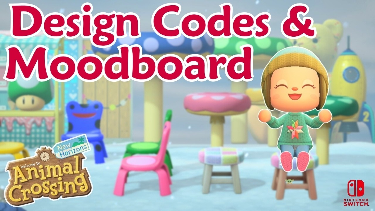 ️ Animal Crossing New Horizons - Winter Island Design Codes & Kidcore ...