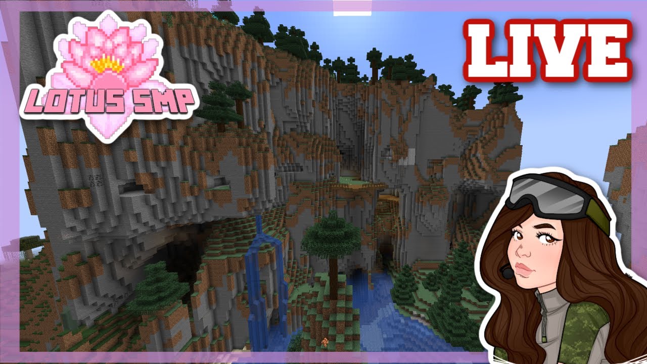 LIVE 🔴 Working On My Mega Base! : Lotus SMP (Minecraft Java 1.19 SMP ...