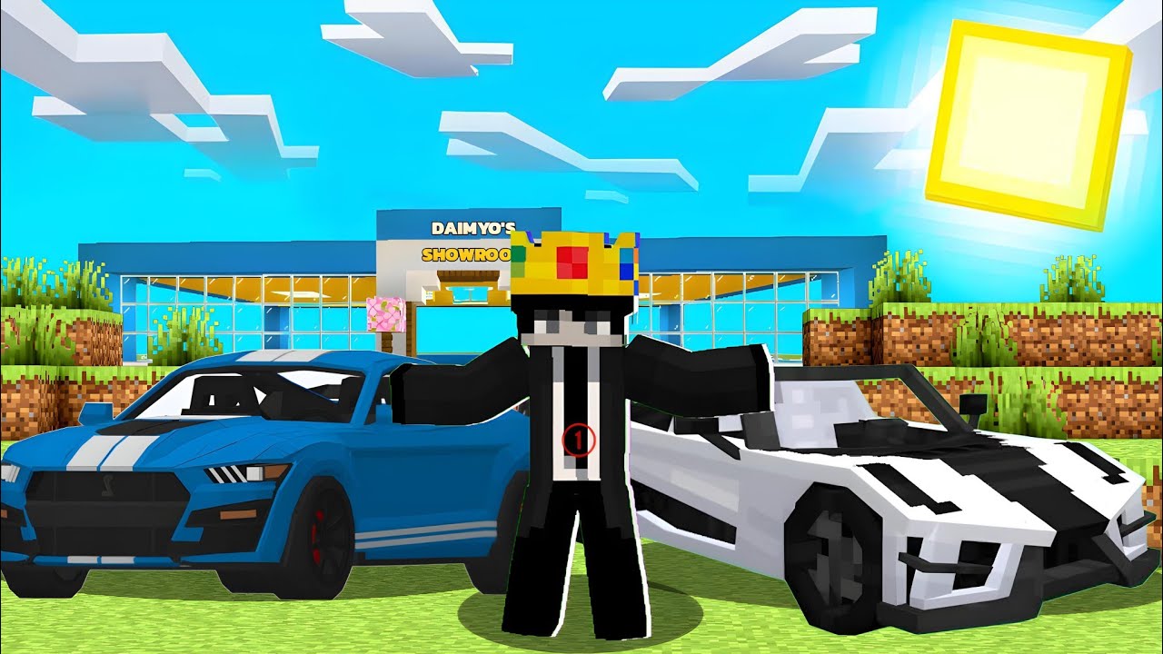 I ' REBUILD ' an abandoned 🏚️Minecraft car Showroom 🏎️ - YouTube