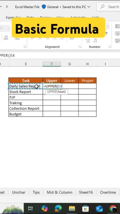 Advance excel formula #foryou #exceleducation #exceltips - YouTube