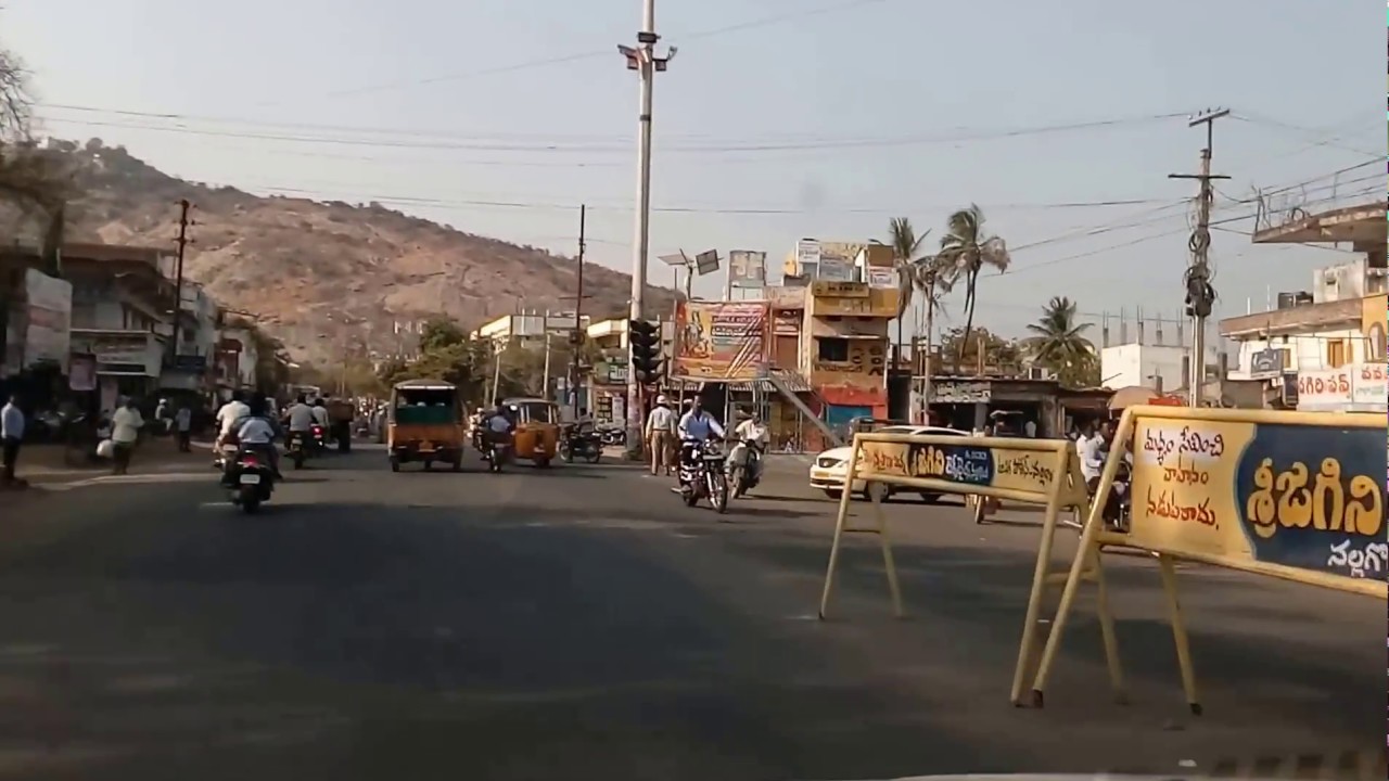 Devarakonda Road-Nalgonda City as on 10.04.2017-Telabgaba-India - YouTube