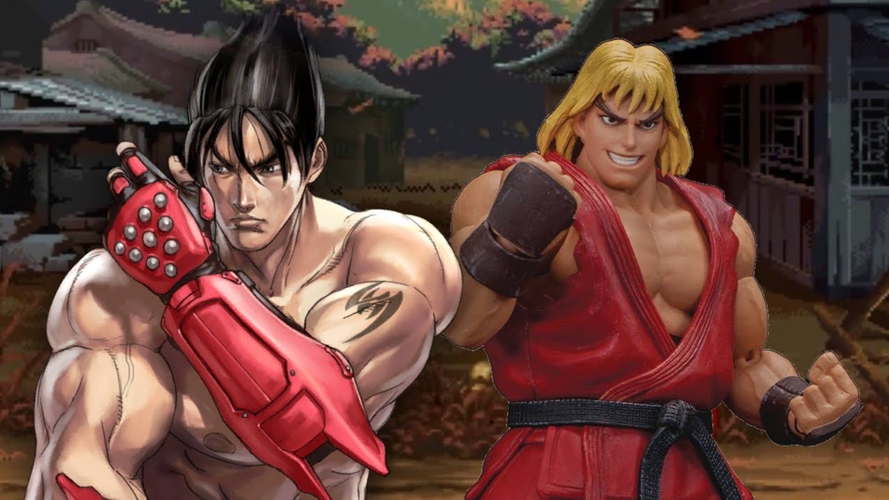 【MUGEN】Jin Kazama VS Evil Ken - YouTube