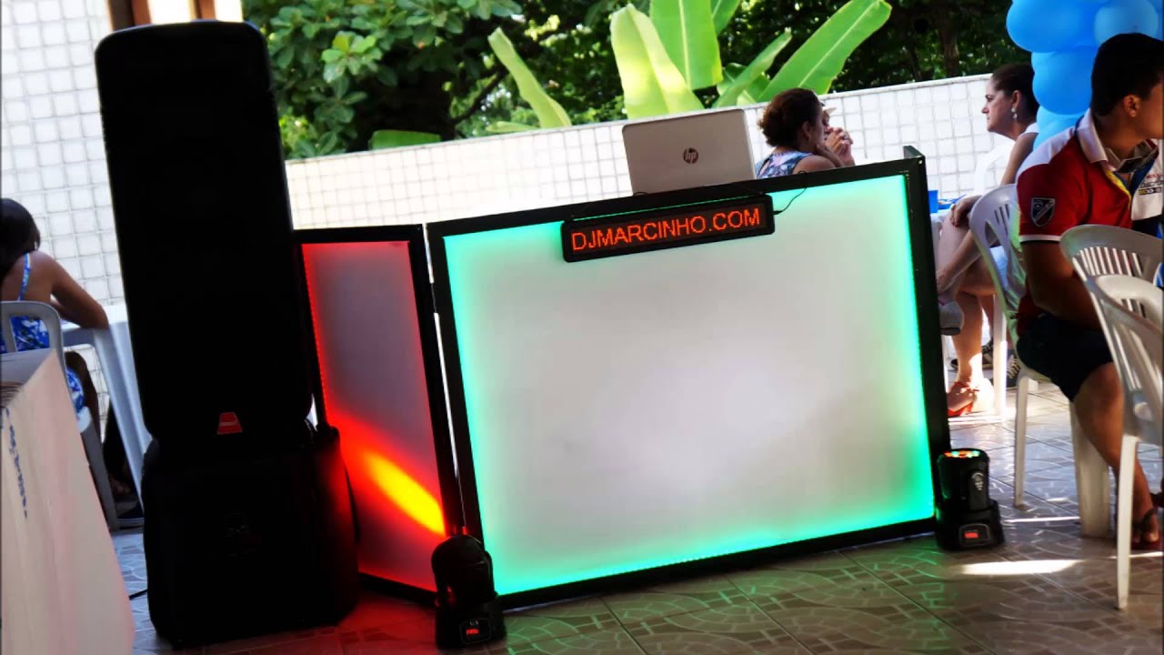 Cabine de led dj Marcinho , salvador, discoteca . - YouTube